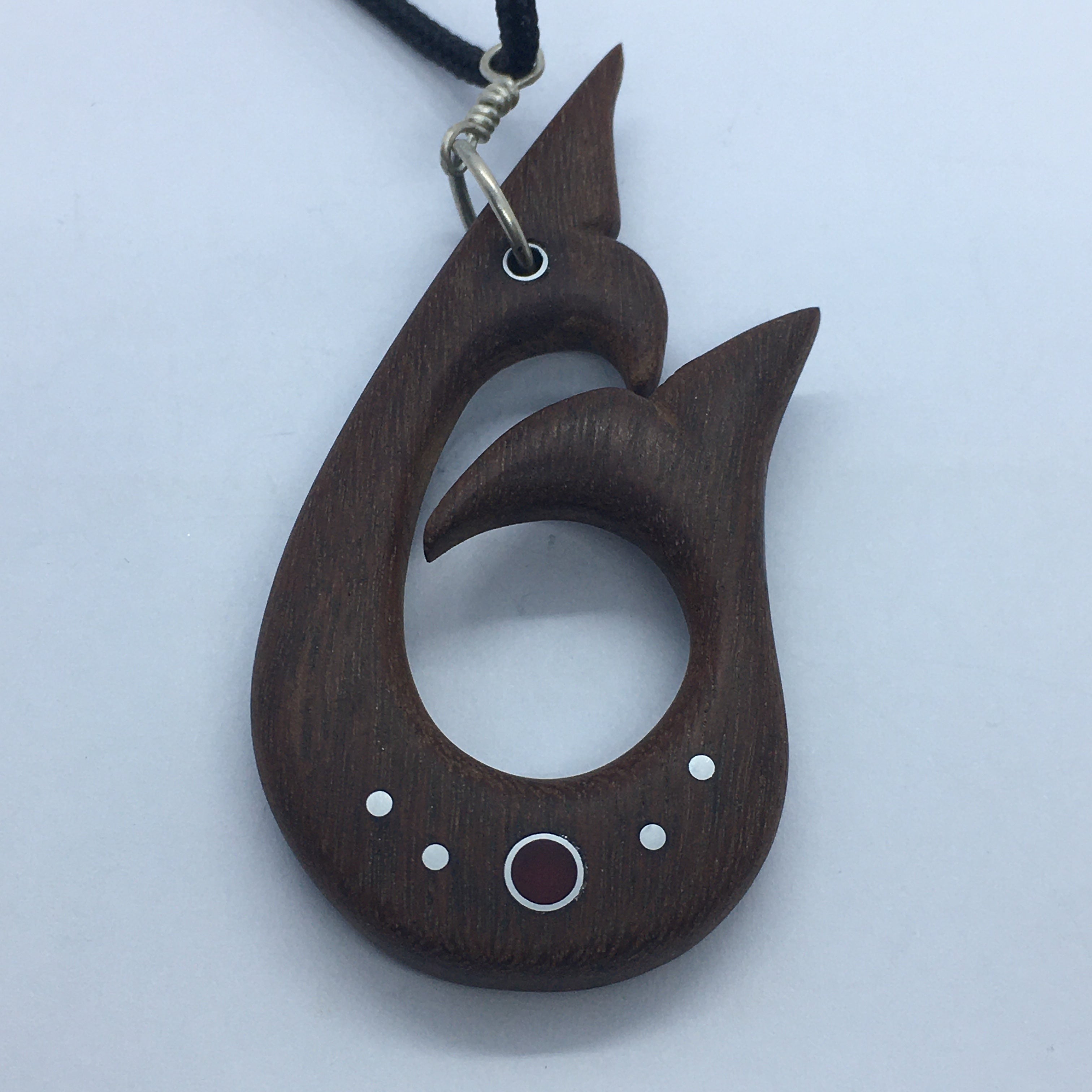 Wood Inlay Whale Tail Pendant – The Coolstore Gallery